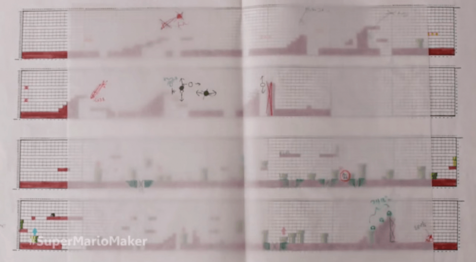 dessiner des niveaux de jeu sur papier – Paper Video Games