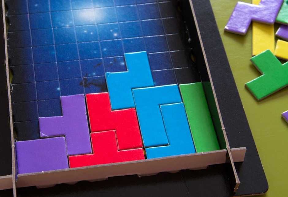 Tetris sur table – Paper Video Games