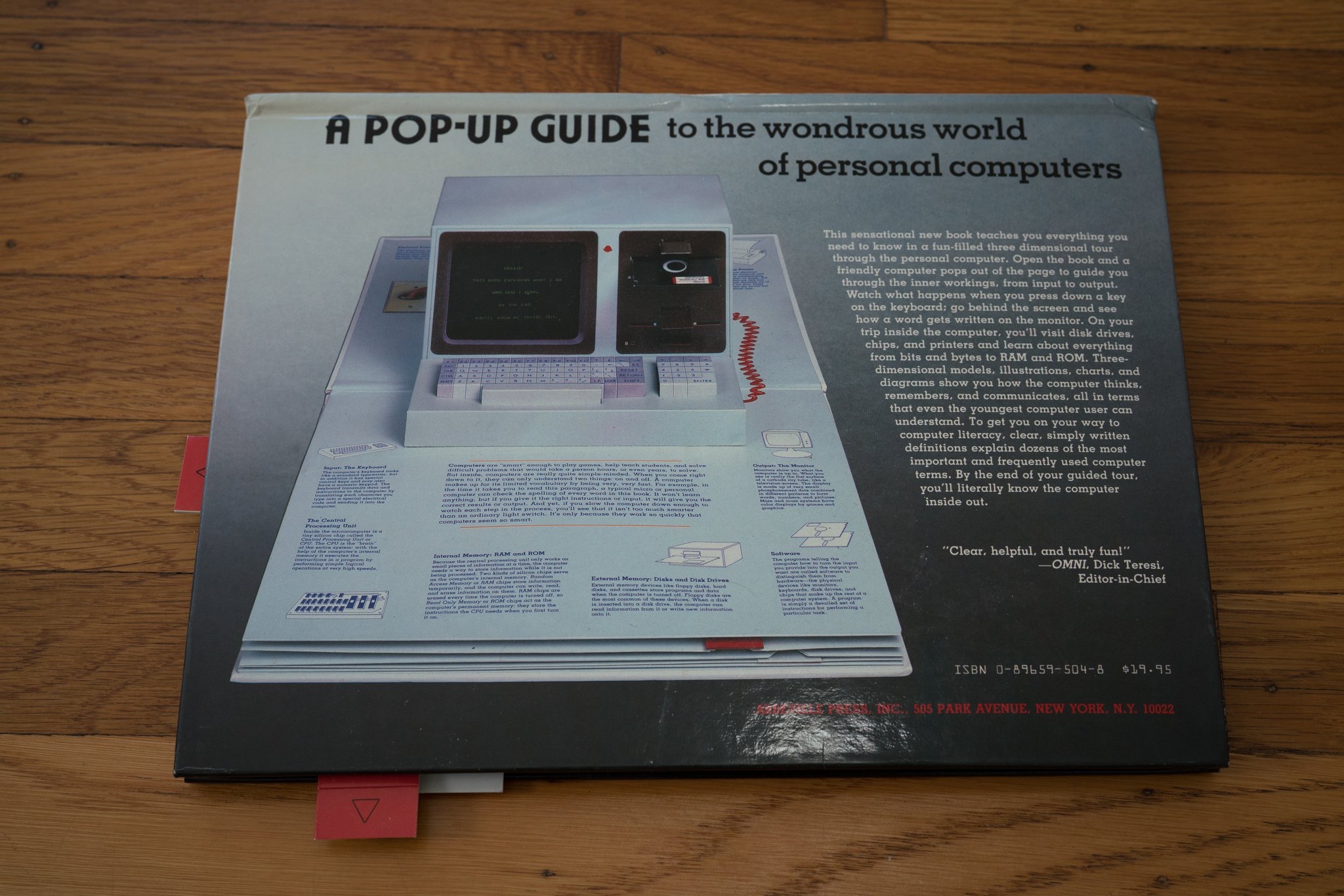 Inside the personal computer 1985 (Pop Up) – Paper Video Games