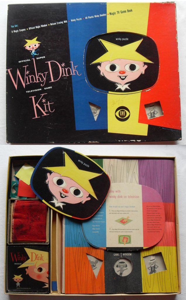 Winky Dink magic screen 1953 – Paper Video Games